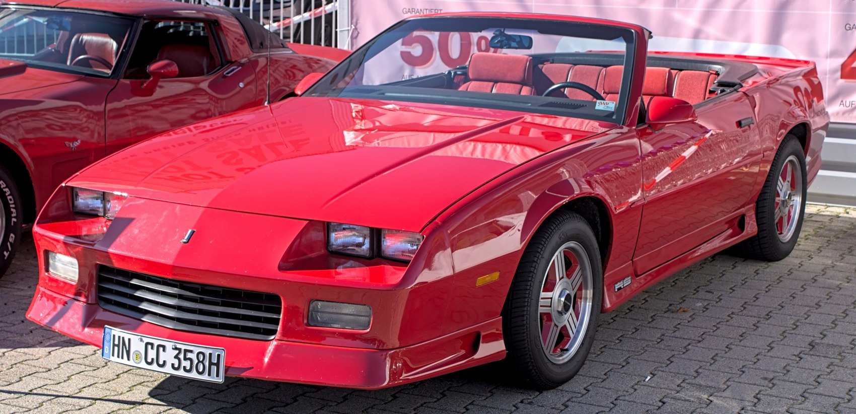 Chevrolet Camaro III Convertible (facelift 1991) RS 5.0 V8 EFI (170 Hp)